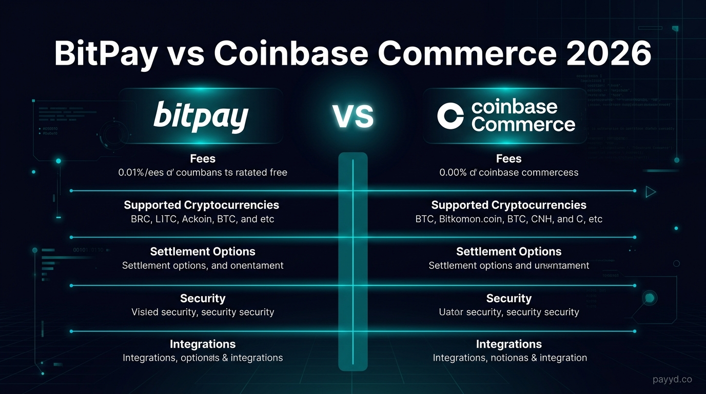 BitPay vs Coinbase Commerce 2026 — Which Is Better for Your Business ...