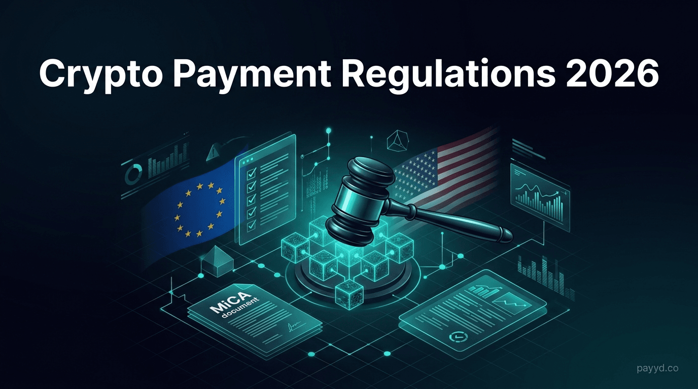 Crypto Payment Regulations 2026: What Merchants Need to Know | Payyd